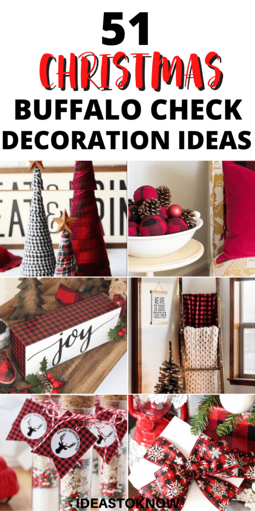 51 Buffalo Check Christmas Decor Ideas – IdeasToKnow